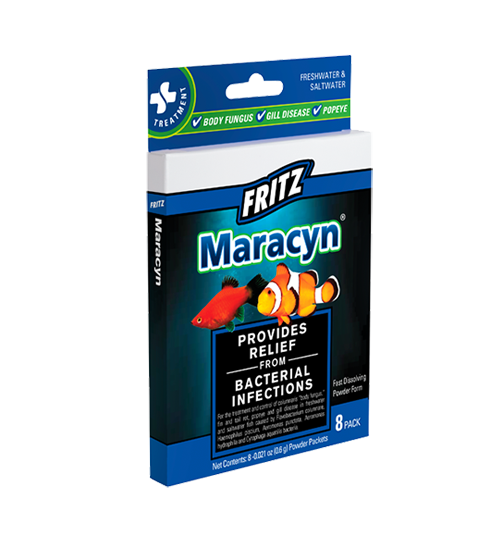 FRITZ AQUATICS MARDEL MARACYN BACTERIAL FISH TREATMENT